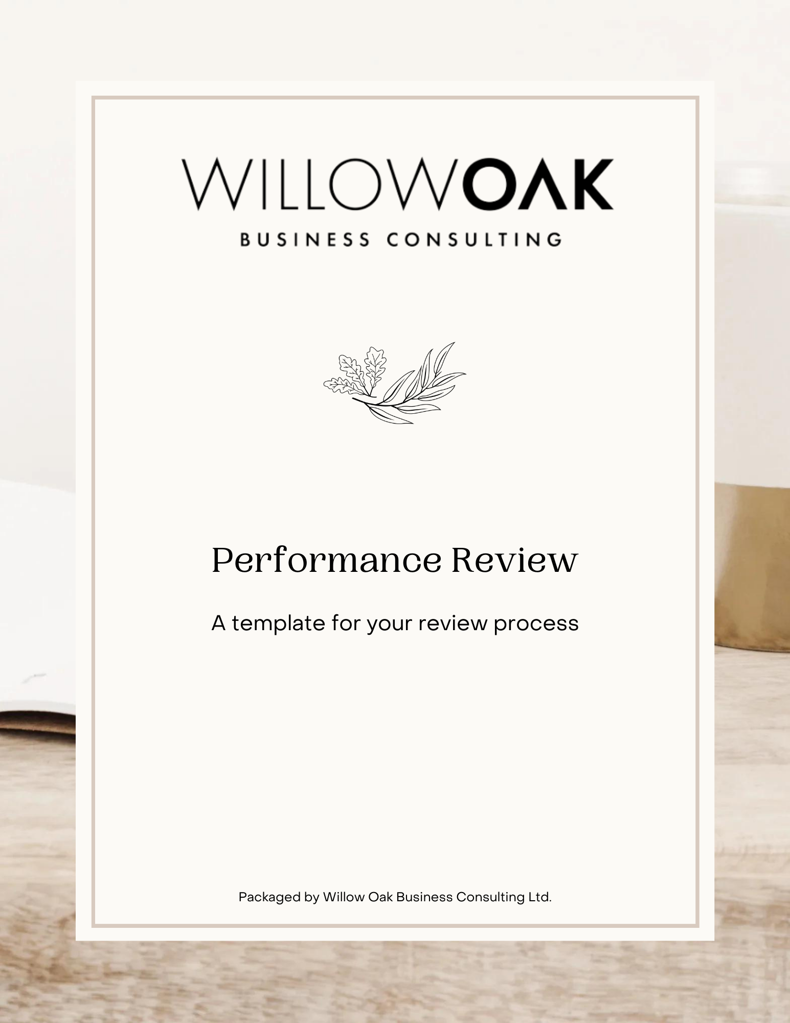 Performance Review Template – Willow Oak Business Consulting Ltd.